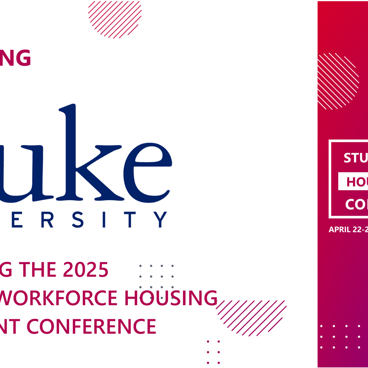 Duke University will be attending the 2025 Conference – Student ...